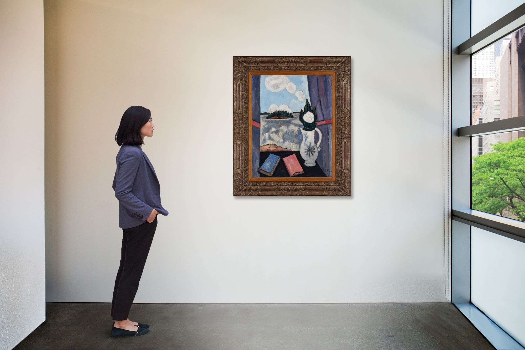 Marsden Hartley | Summer Sea Window (1939 - 1940) | MutualArt