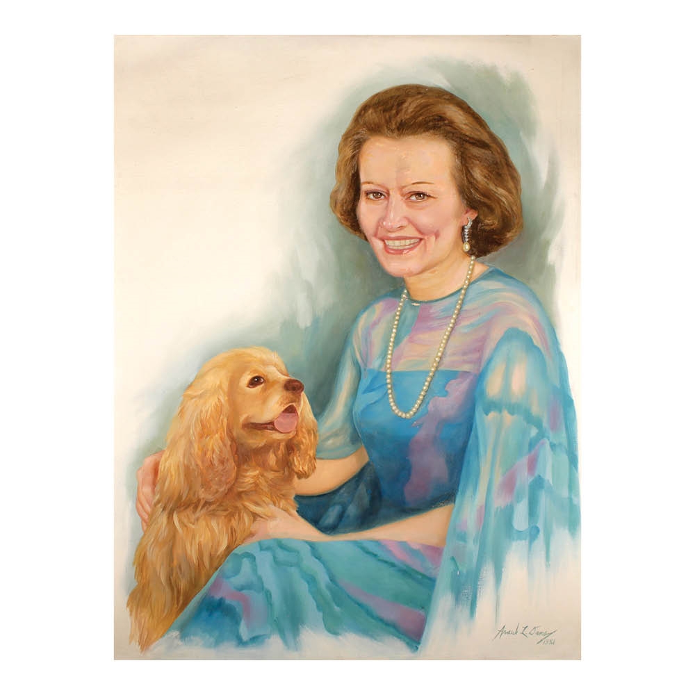 Araceli Dans | Portrait of Beth Day Romulo (1981) | MutualArt