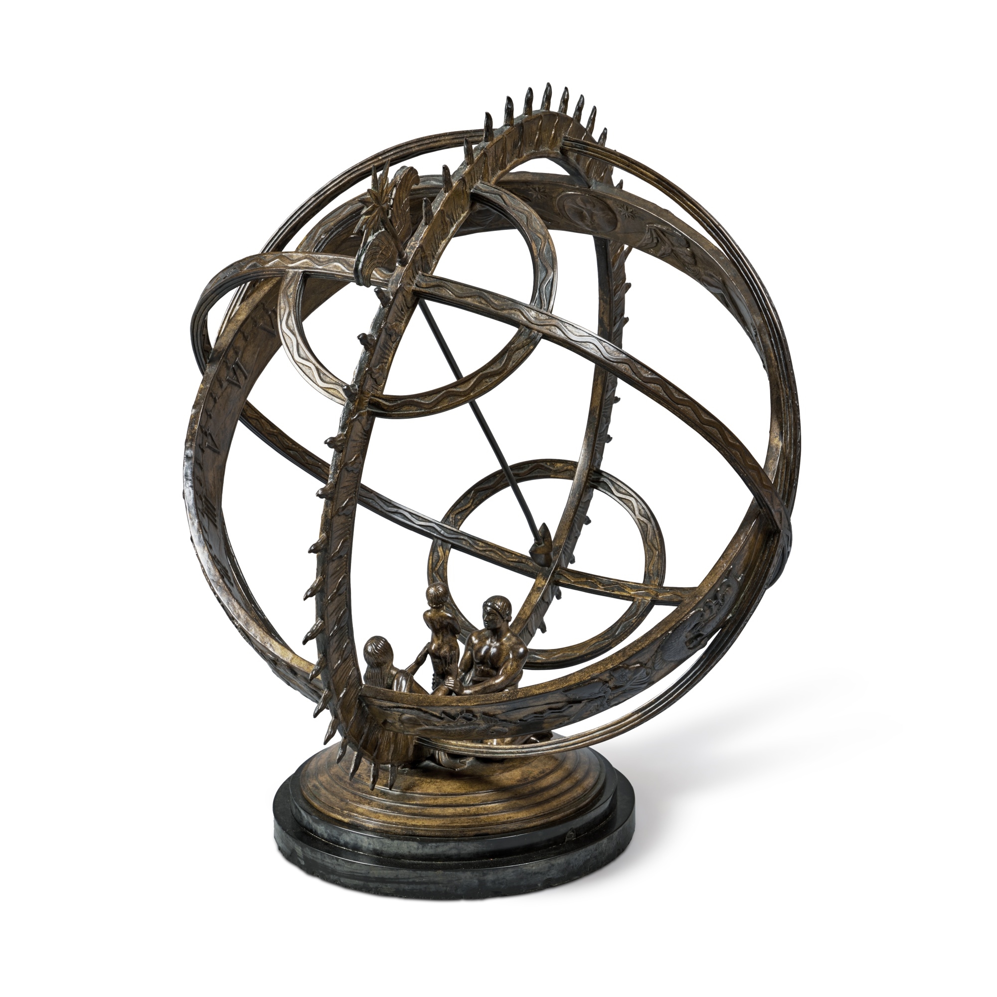 Paul Howard Manship | Cycle of Life — Armillary Sphere | MutualArt