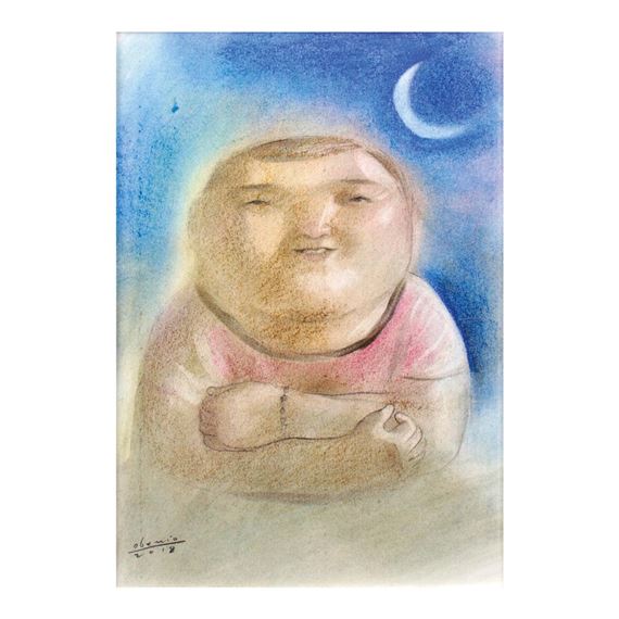 Roel Obemio | Smiling Portrait (2018) | MutualArt