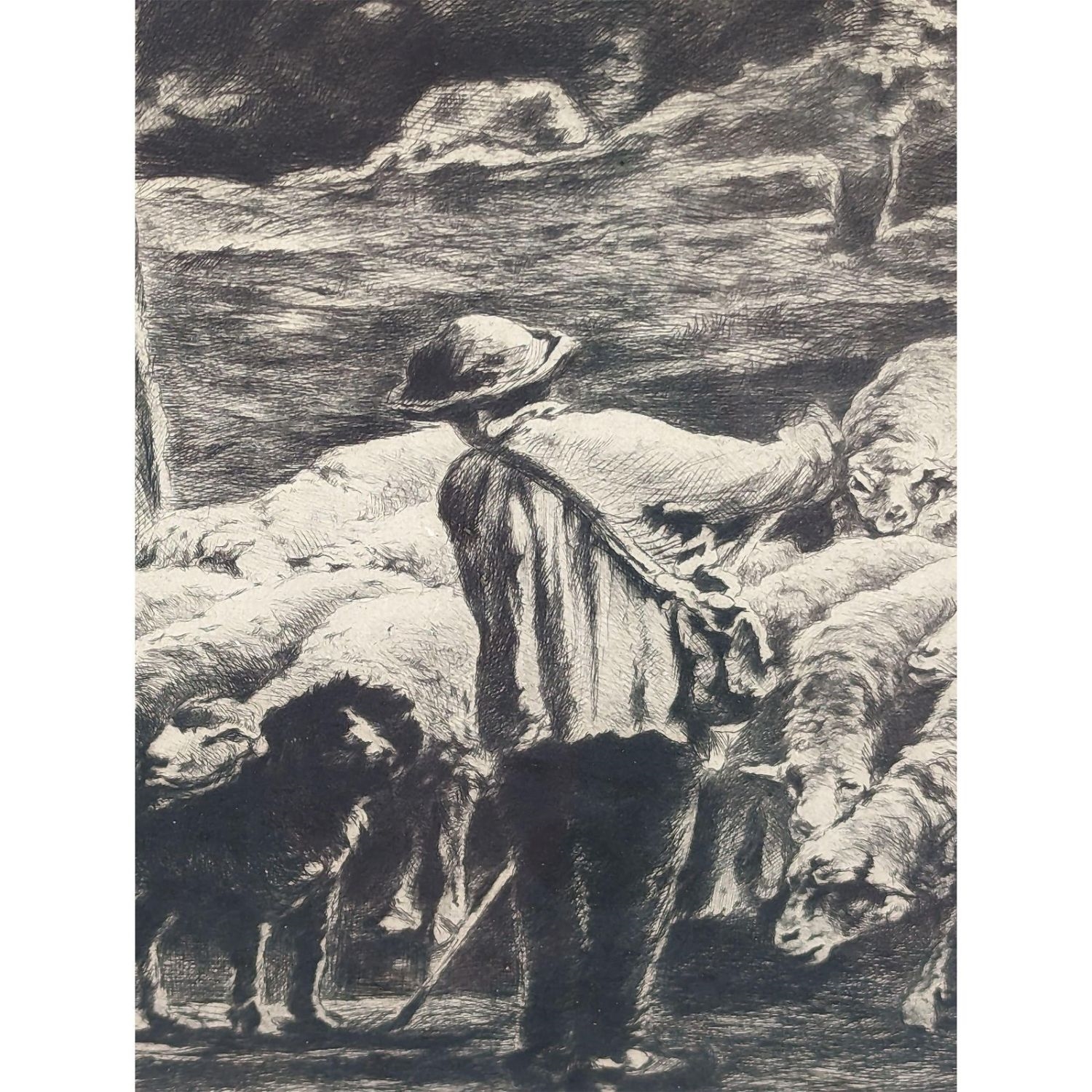 Lucien Marcelin Gautier | A Shepard Boy | MutualArt