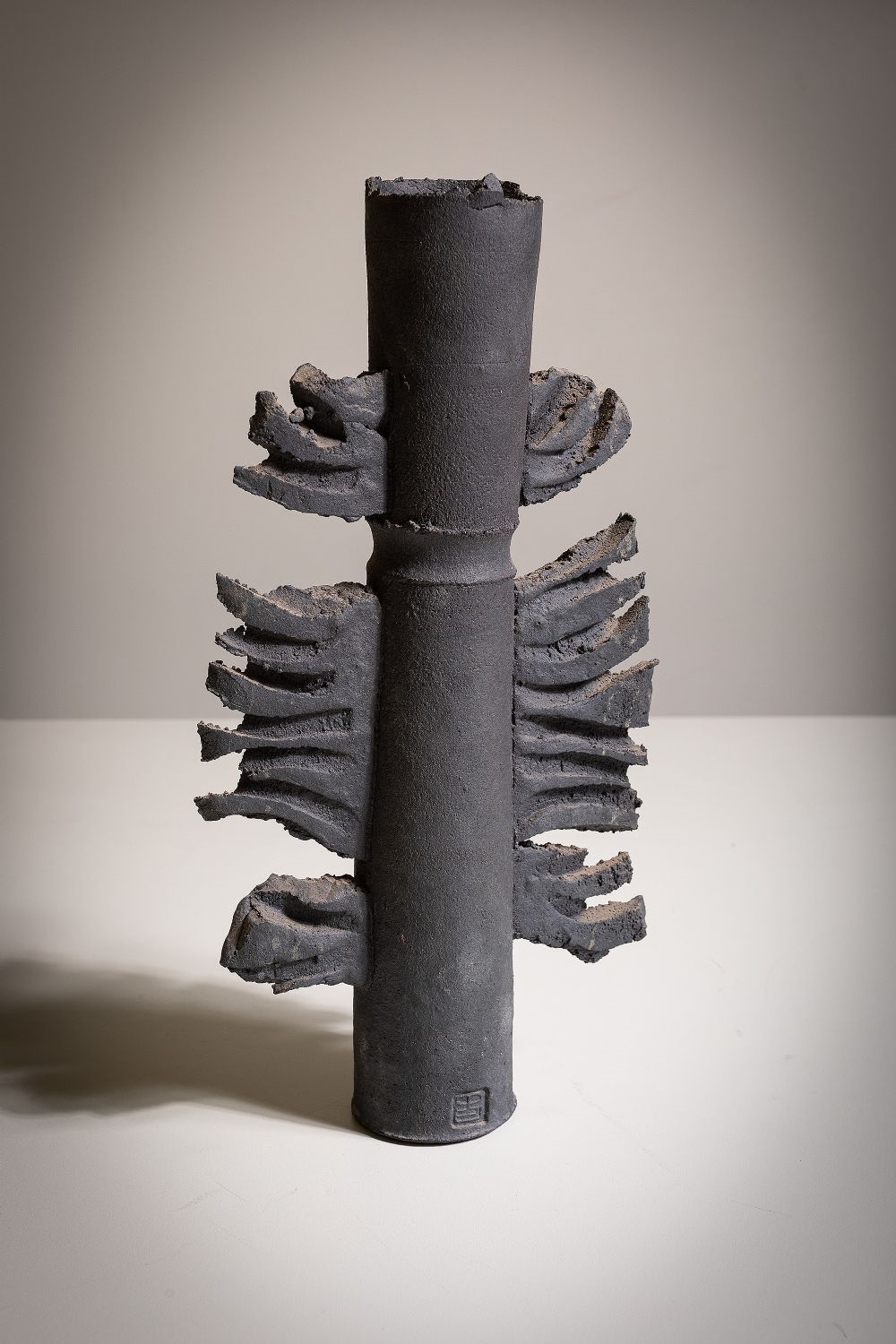 Colin Pearson | TALL VASE WITH WINGS (1966) | MutualArt