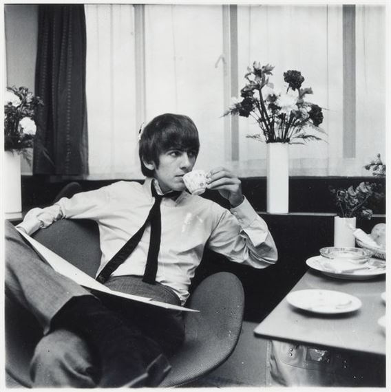 Harry Benson | George Harrison at the Deauville Hotel (1964) | MutualArt