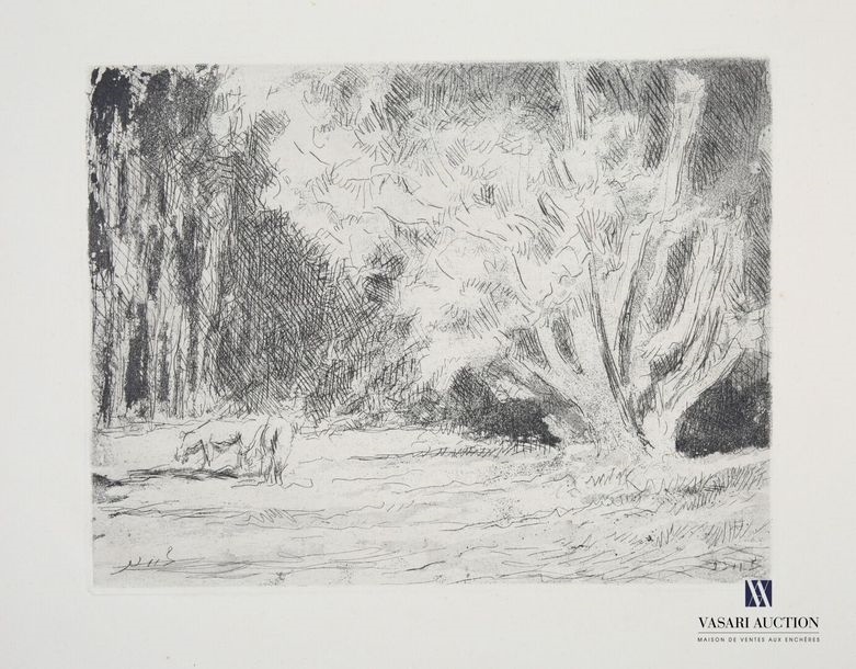 Maximilien Luce | LUCE Maximilian (1858-1941) Landscape with... - Lot ...