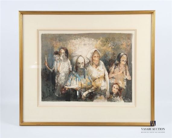 Jean Jansem | JANSEM Jean (1920-2013) afterProcessionLithograph ...