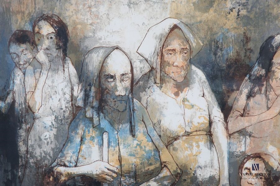 Jean Jansem | JANSEM Jean (1920-2013) afterProcessionLithograph ...