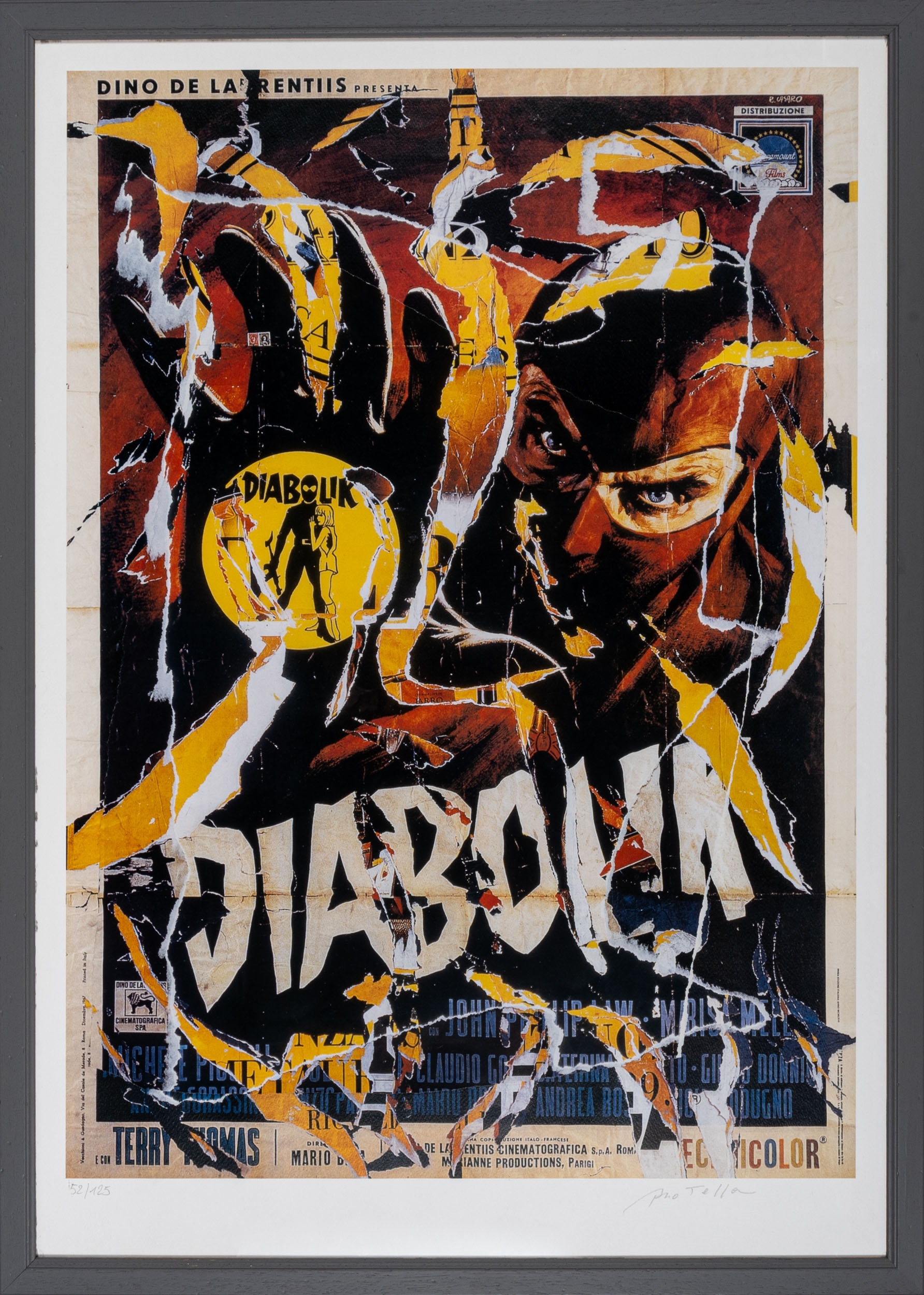 Mimmo Rotella | Diabolik | MutualArt