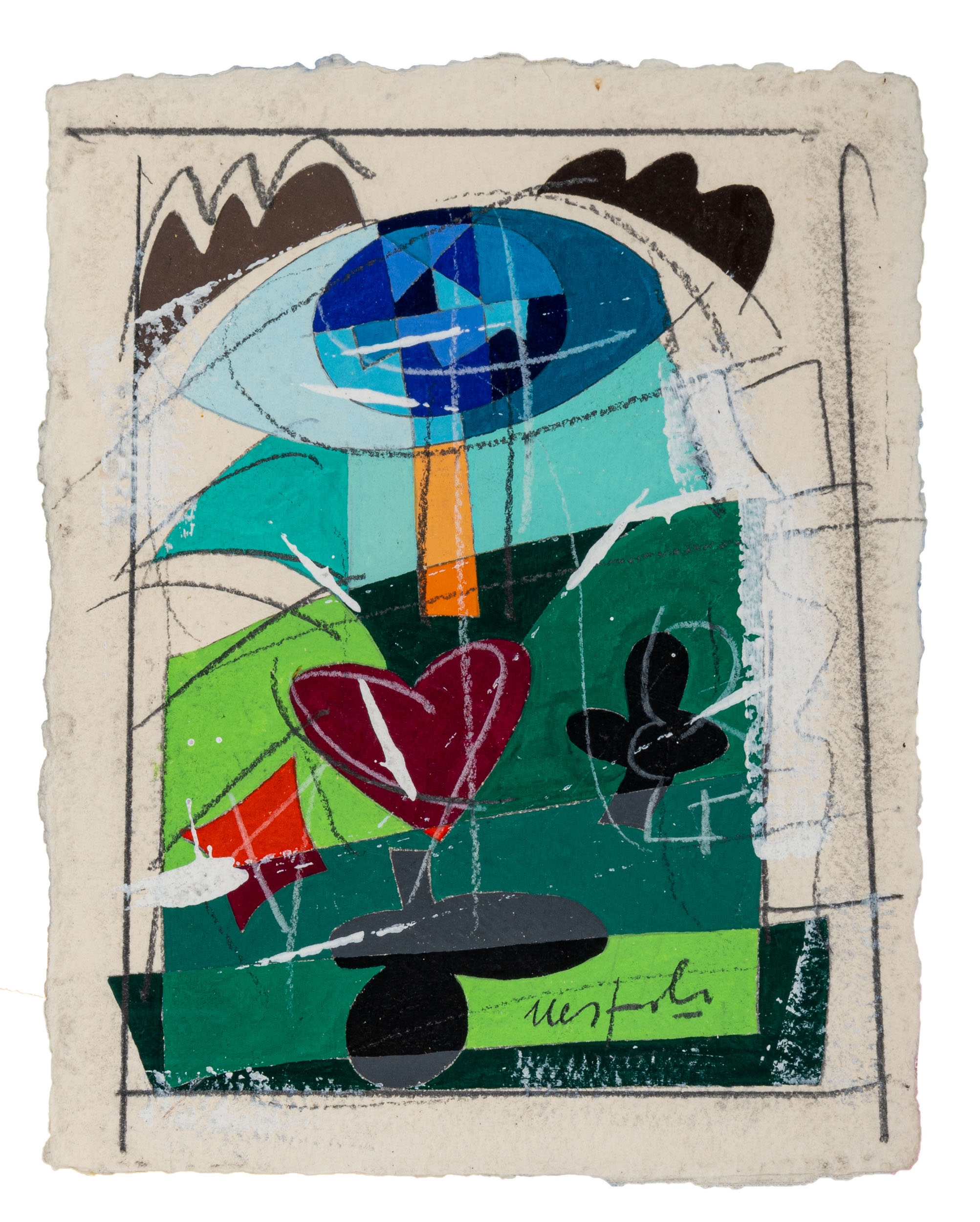 Ugo Nespolo | Untitled | MutualArt