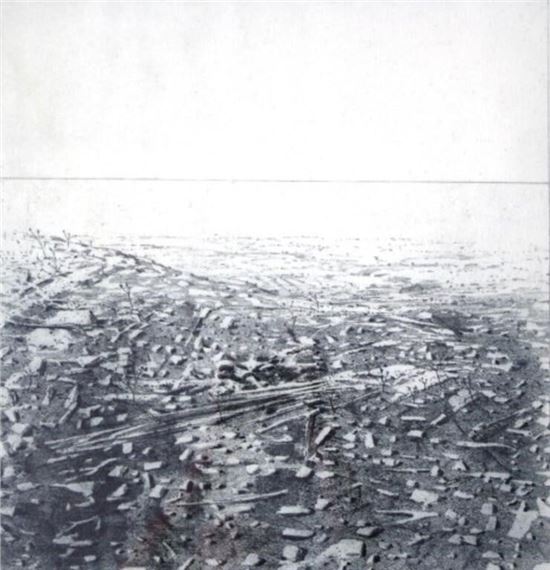 Tim Storrier | To the West, Camp at Relay (77) | MutualArt