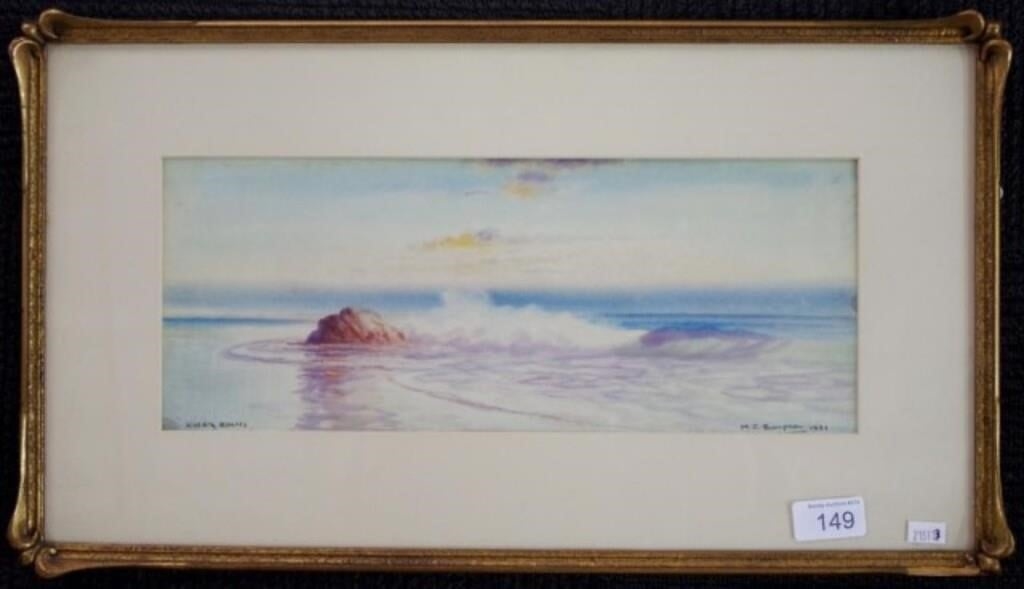 Herbert Clarke Simpson | Kirra Rocks | MutualArt
