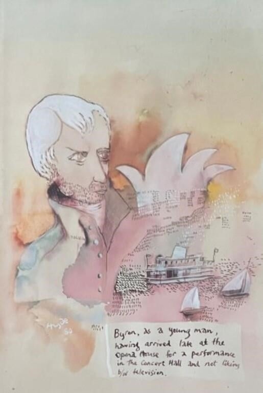 Greg Hyde | Byron at the Opera House (1980) | MutualArt