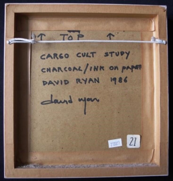 David Ryan | Cargo Cult Study (1986) | MutualArt