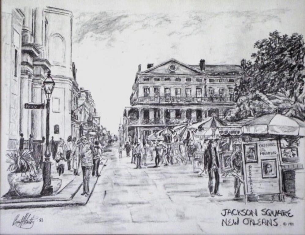 Brent Mccarthy | Jackson Square New Orleans (1981) | MutualArt