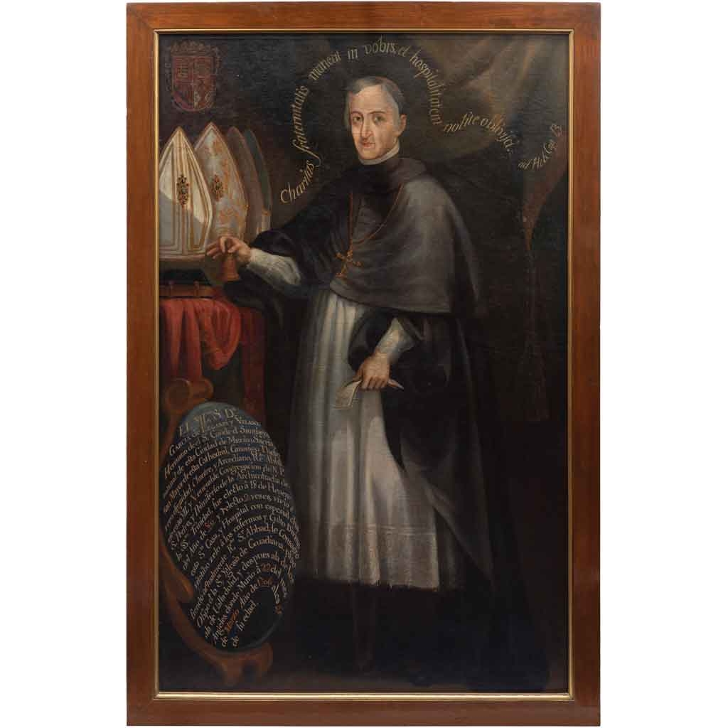Francisco Martínez | RETRATO DEL OBISPO GARCÍA DE LEGAZPI Y VELASCO Y ...