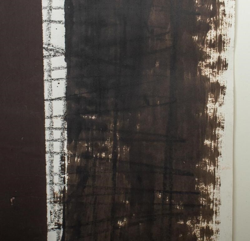 Yehiel Shemi | Yehiel Shemi Abstract Expressionist Collage | MutualArt