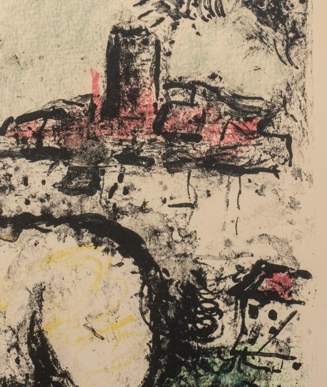 Marc Chagall | Marc Chagall A Sequestered Garden Lithograph (1969 ...