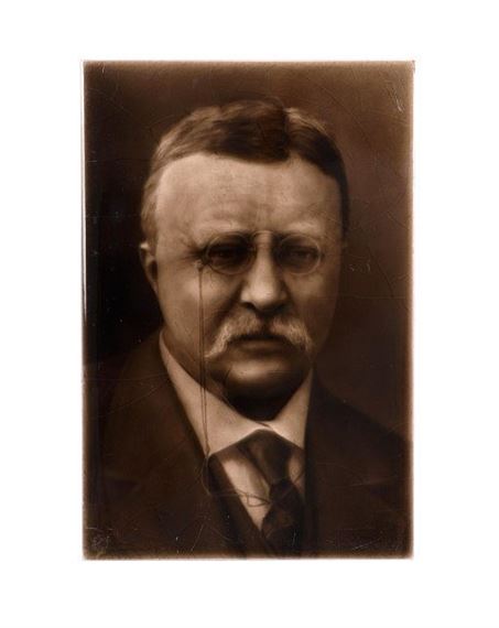 George Cartlidge | Portrait of Theodore Roosevelt modelled by Geo ...