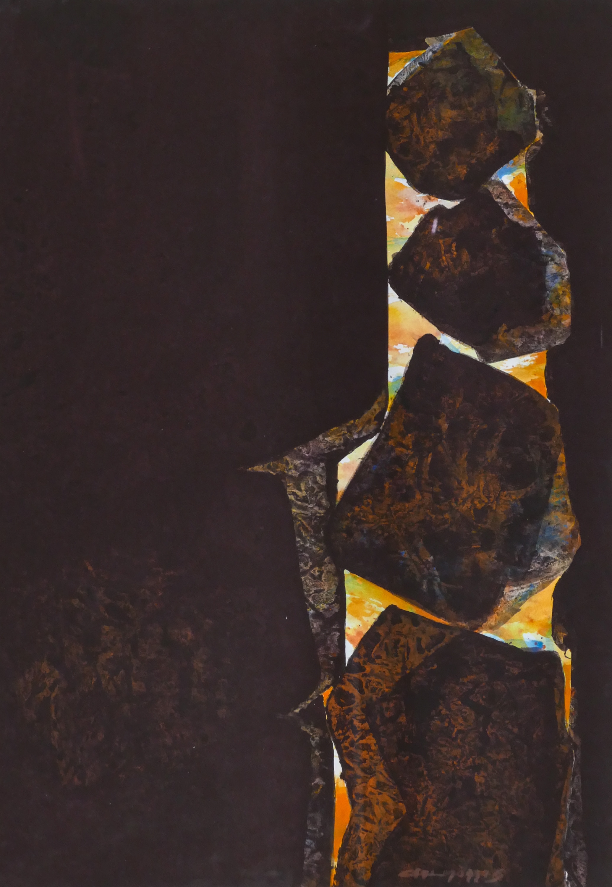 Carl Morris | Falling Stones | MutualArt