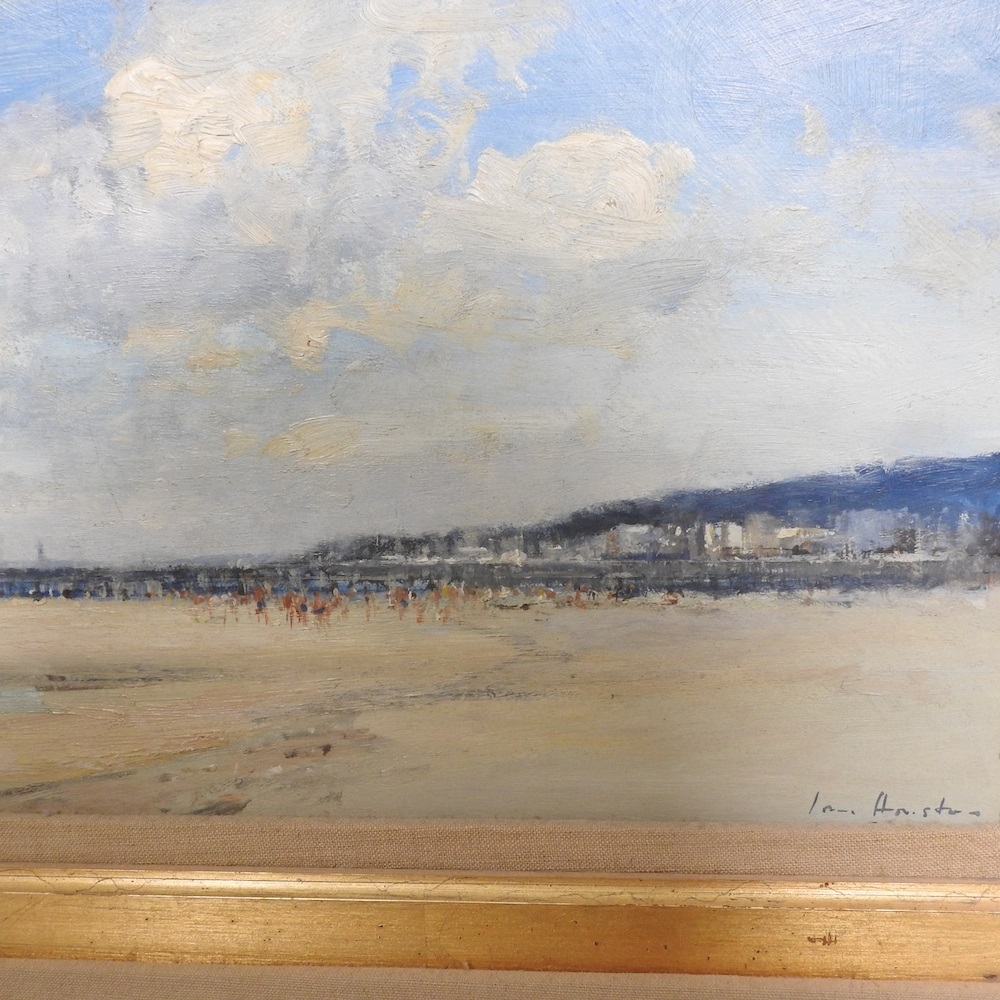 Ian Houston | The Beach at Deauville (1972) | MutualArt