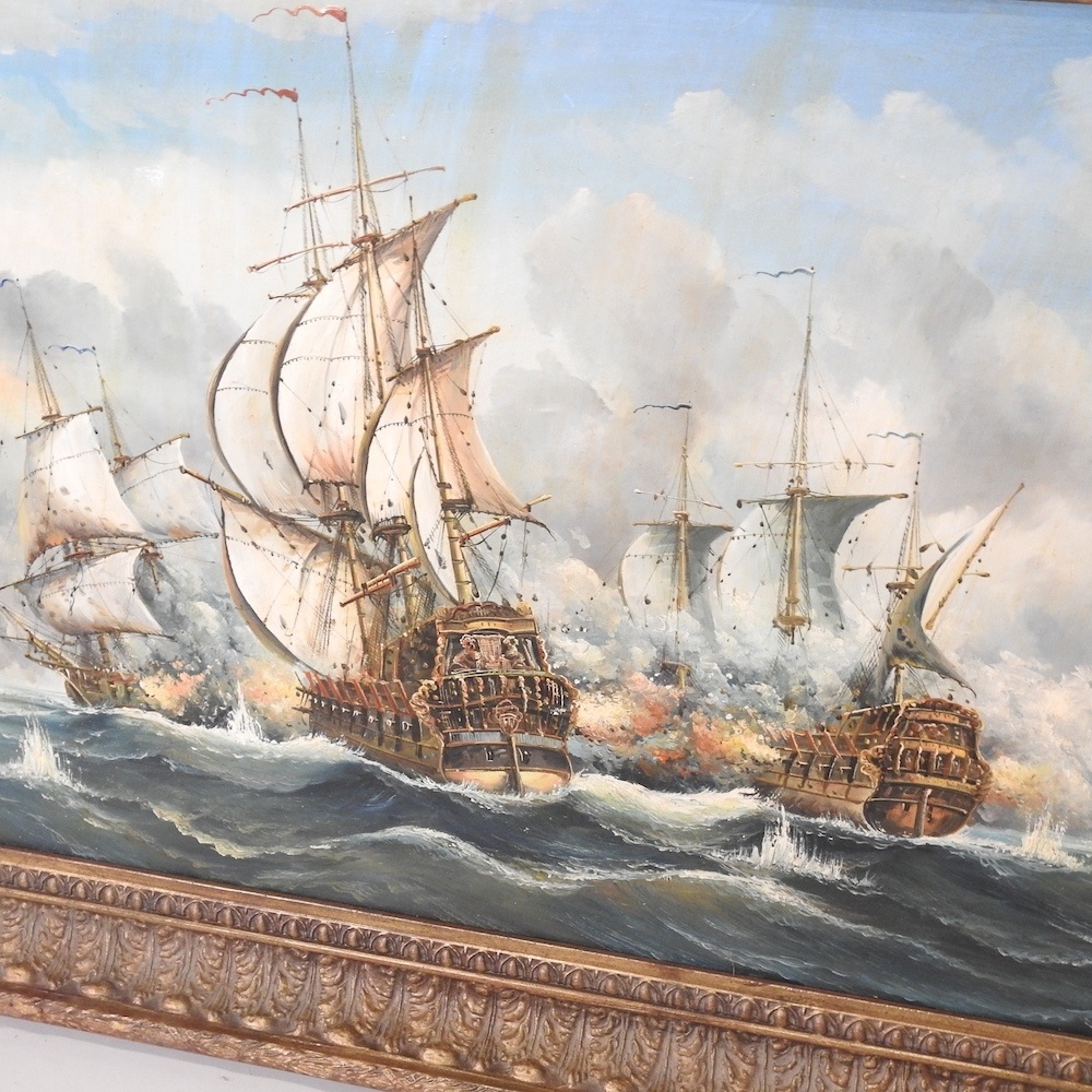 J. Harvey | ships at battle (20th Century) | MutualArt