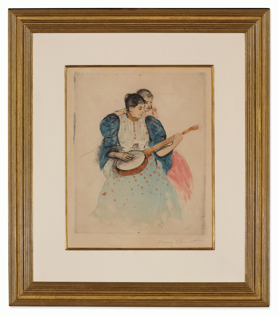 Mary Cassatt | The Banjo Lesson (Circa 1893) | MutualArt
