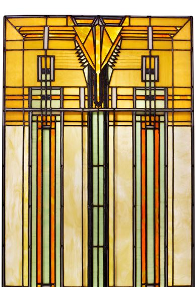 Frank Lloyd Wright | Laylight from the B. Harley Bradley House ...