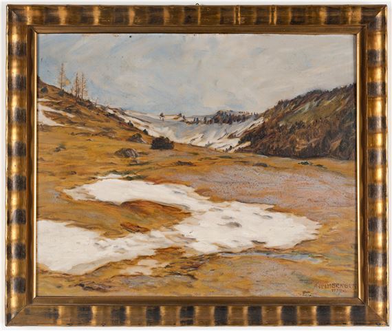 Adolf Helmberger | Bergfrühling (1939) | MutualArt