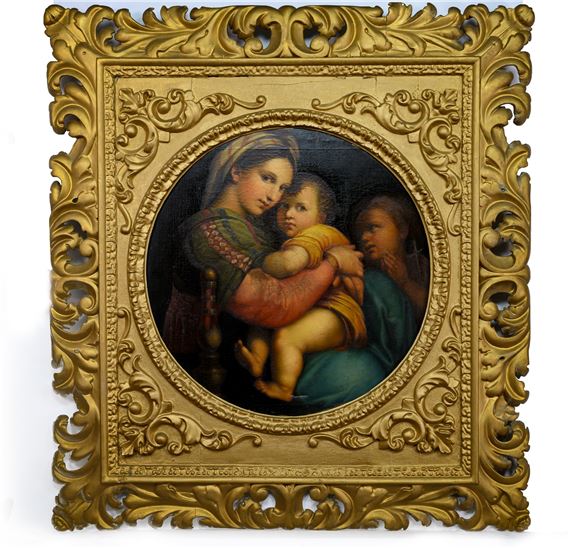 Raffaello Sanzio | THE MADONNA DELLA SEDIA | MutualArt
