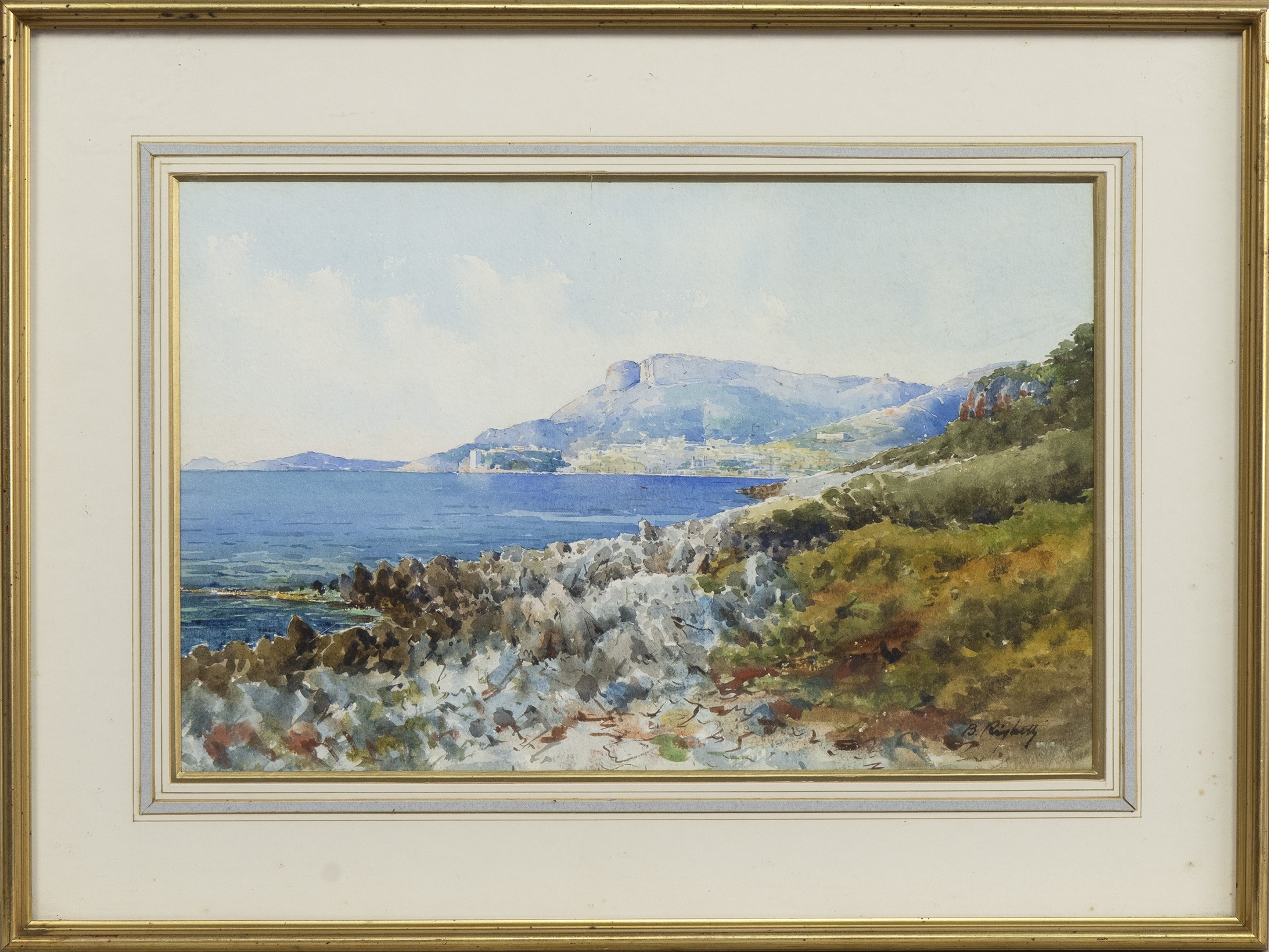 Bernard Antoine Righetti | A VIEW TO MONTE CARLO | MutualArt