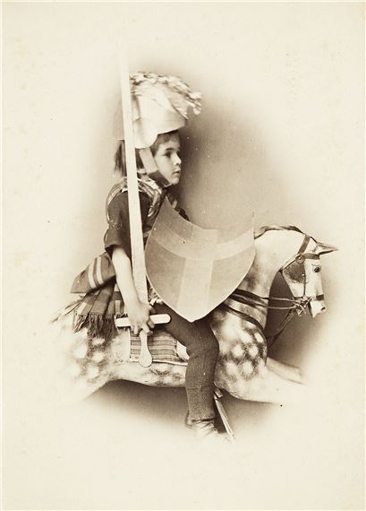 Lewis Carroll | Detail study of Brook Taylor Kitchin as St. George ...