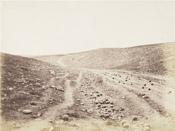 Roger Fenton | Valley of the Shadow of Death. | MutualArt