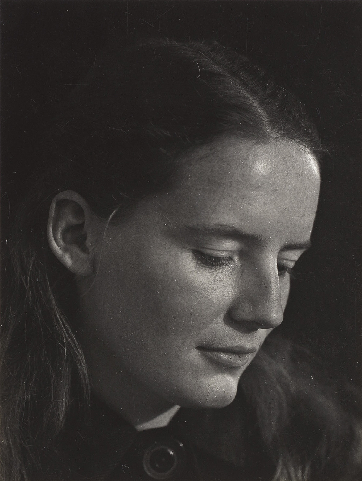 Edward Weston | Portrait of Charis. (1941) | MutualArt