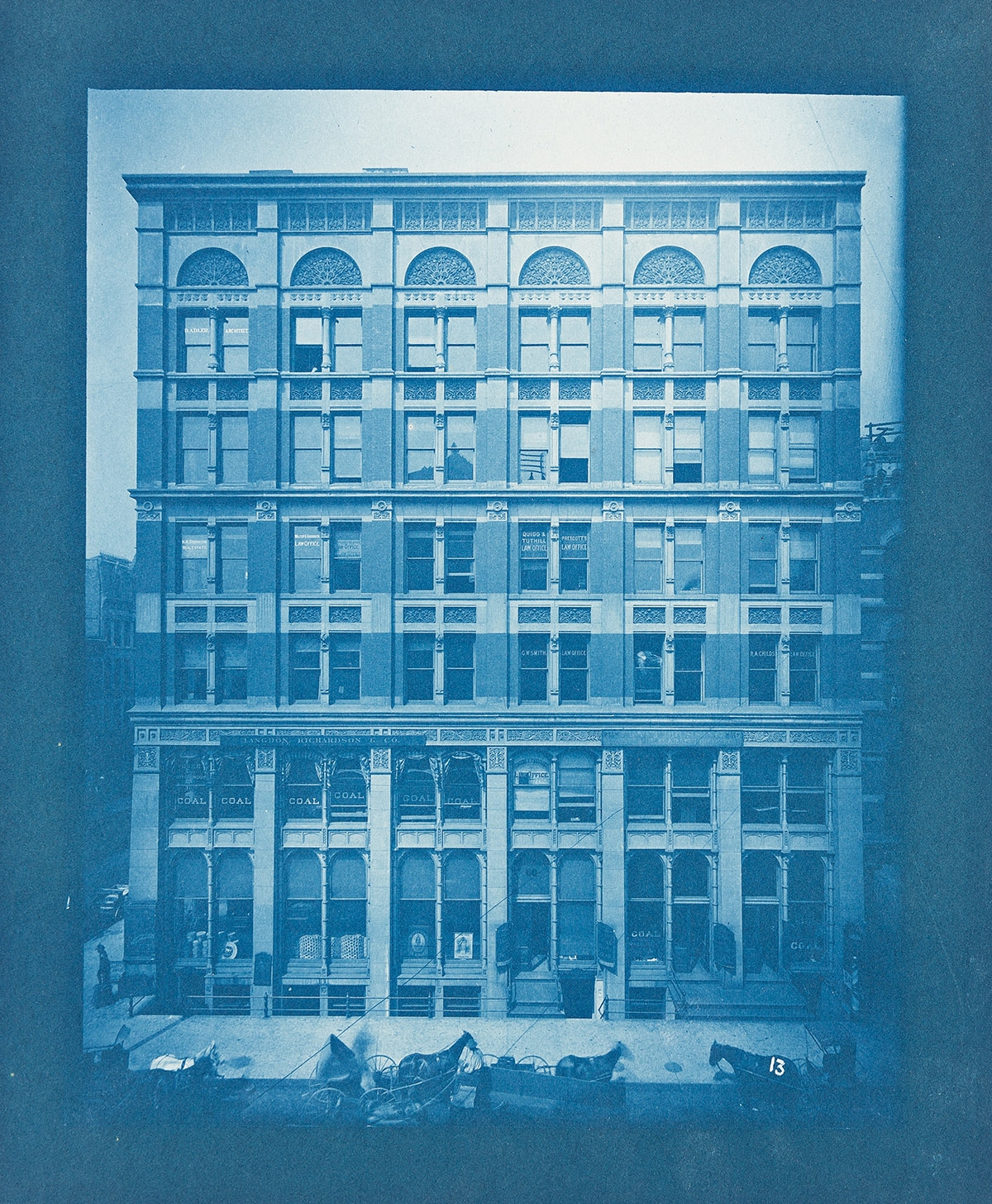Albert Lévy | A group of 24 stunning cyanotypes documenting landmark ...
