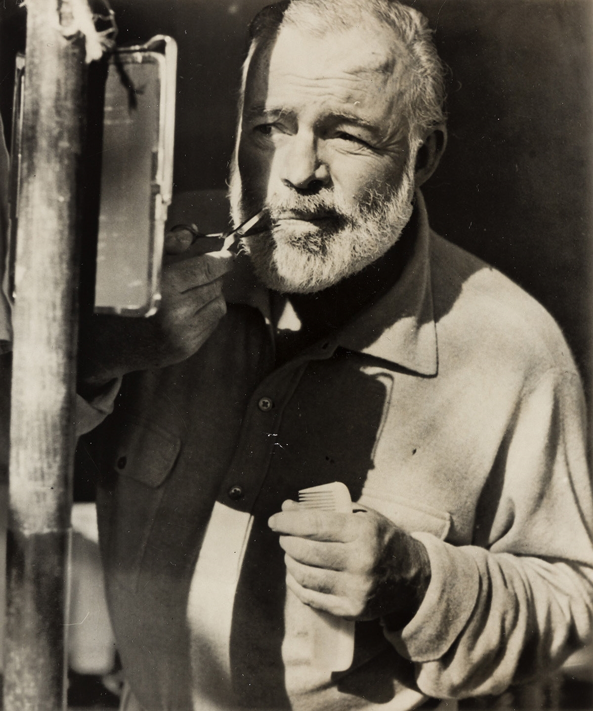 Ernest Hemingway | A file from Wide World Pictures with about 100 ...