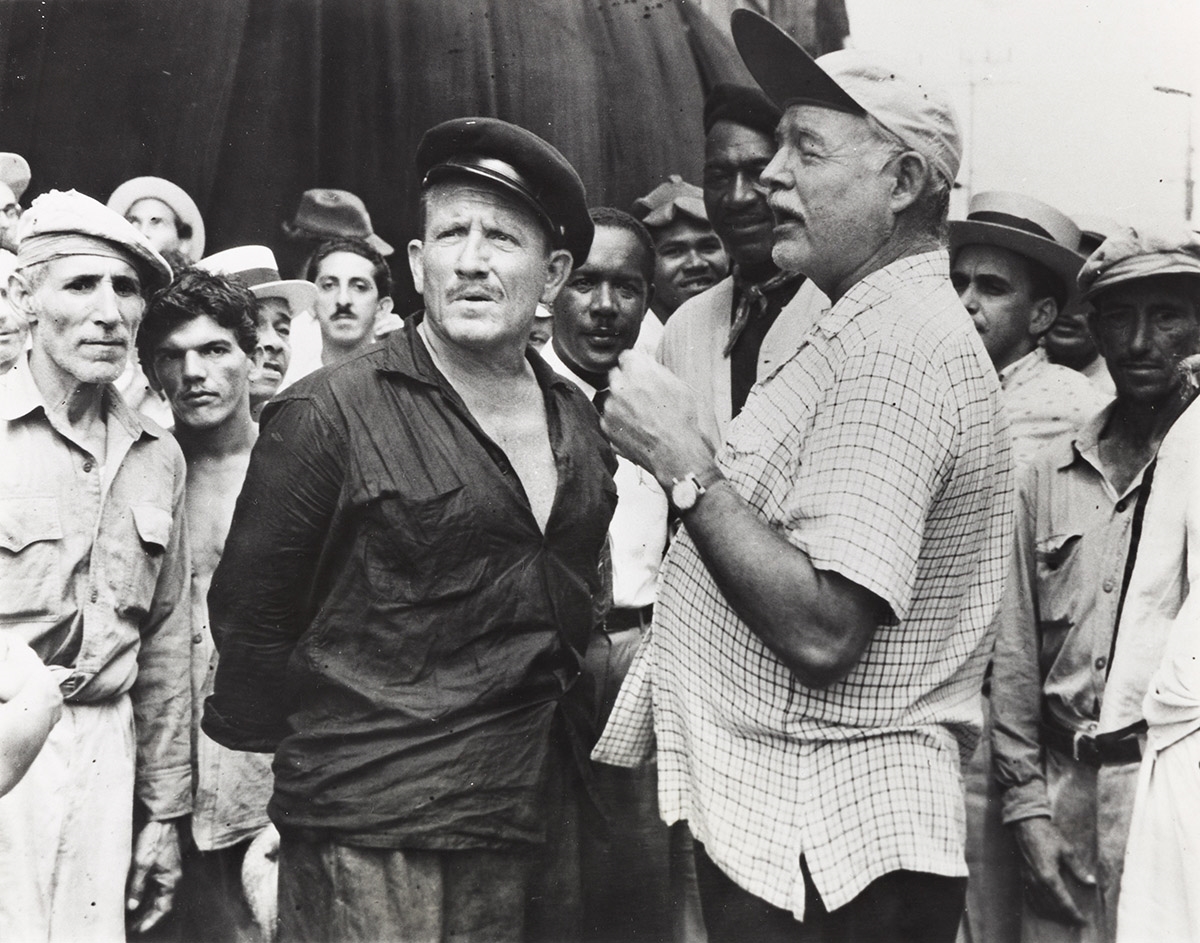 Ernest Hemingway | A file from Wide World Pictures with about 100 ...