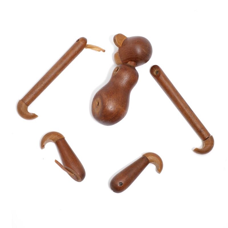 Kay Bojesen | A teak and limba wood monkey | MutualArt