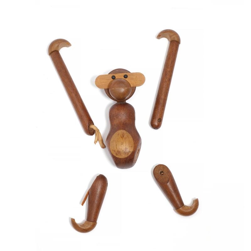 Kay Bojesen | A teak and limba wood monkey | MutualArt