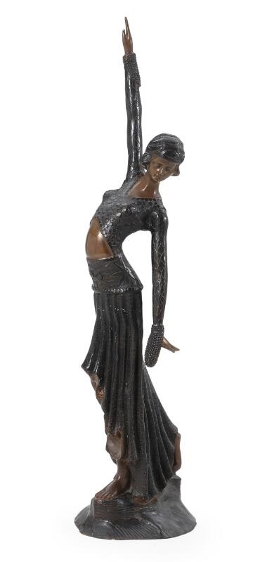 Demétre H. Chiparus | Danseuse de Footsteps | MutualArt