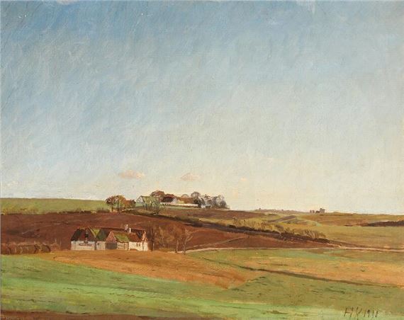 Hans Knudsen | Landscape (1911) | MutualArt