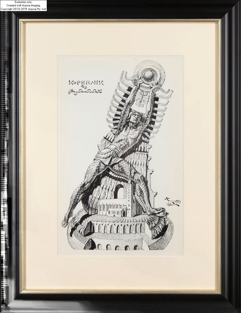 Stanislaw Szukalski | Nicolaus Copernicus (sketch of the monument ...
