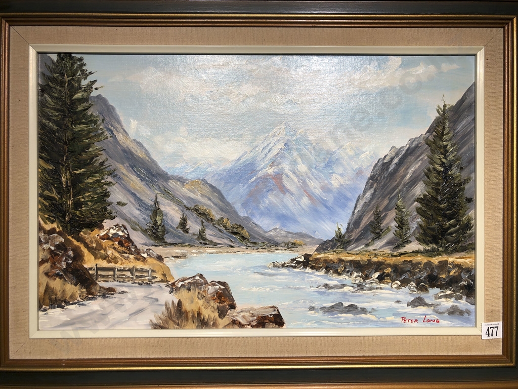 Peter Long | Southern Alps Landscape | MutualArt