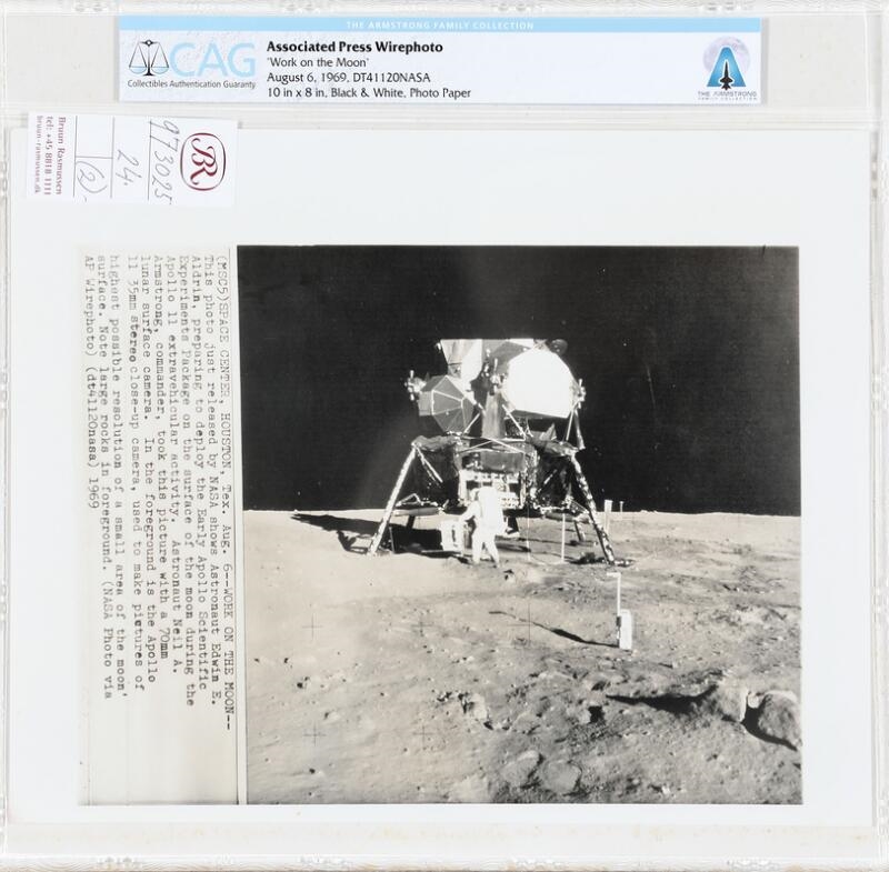 Neil Armstrong | “Work on the Moon” | MutualArt