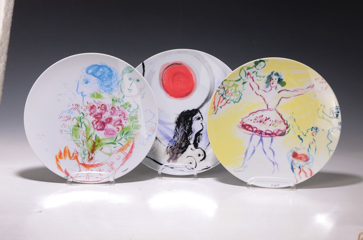 Marc Chagall | plates (1961) | MutualArt