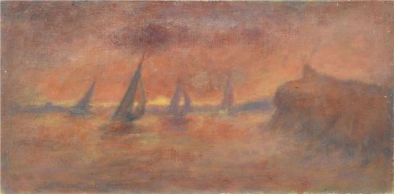 Jacob Markiel | Regatta at Dusk | MutualArt