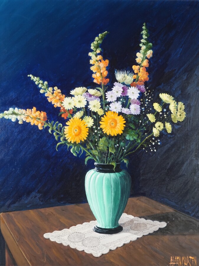 Alan Martin | Bouquet fleuri | MutualArt