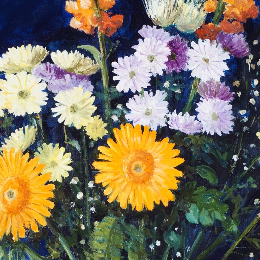 Alan Martin | Bouquet fleuri | MutualArt