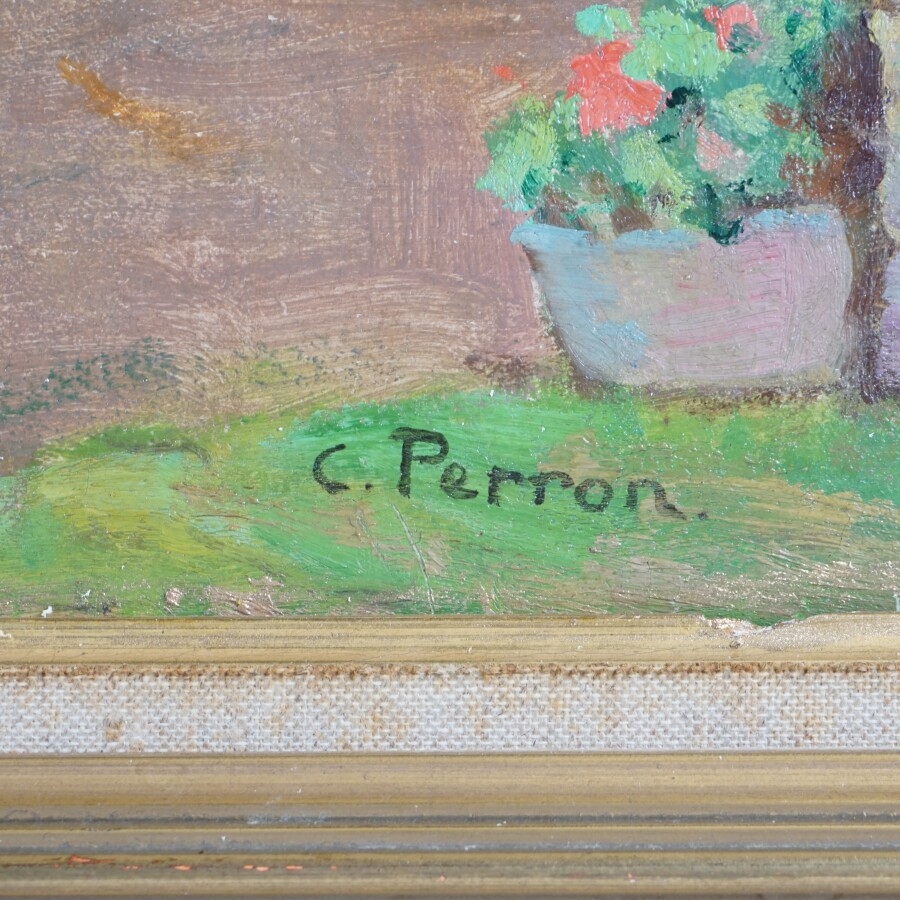 Charles Perron | L'entrée de la propriété | MutualArt