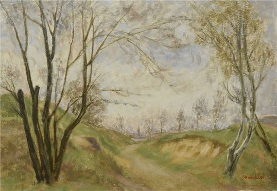 Jacob Markiel | Springtime Landscape in Normandy | MutualArt