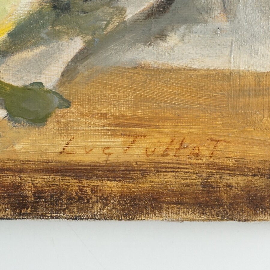 Luc Tullat | Nature morte aux sardines et citron | MutualArt