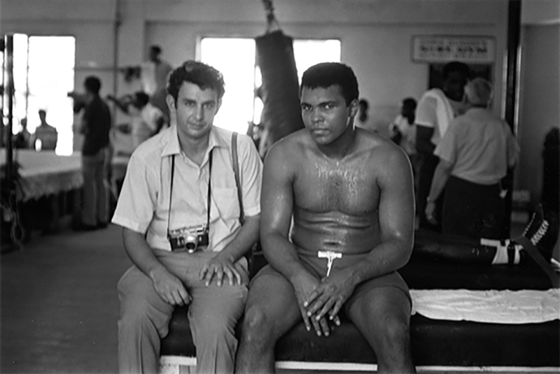 Danny Lyon | Danny Lyon Portrait With Muhammad Ali, 1972 | MutualArt